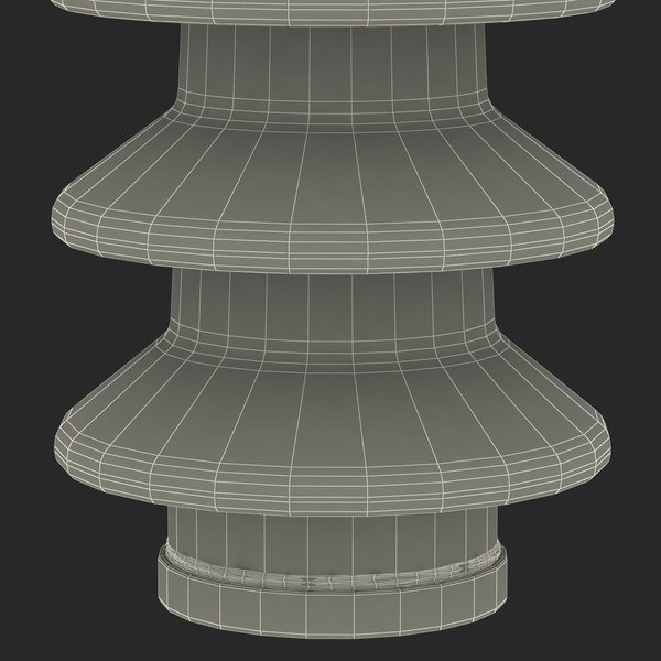 ceramic insulator 3d model
