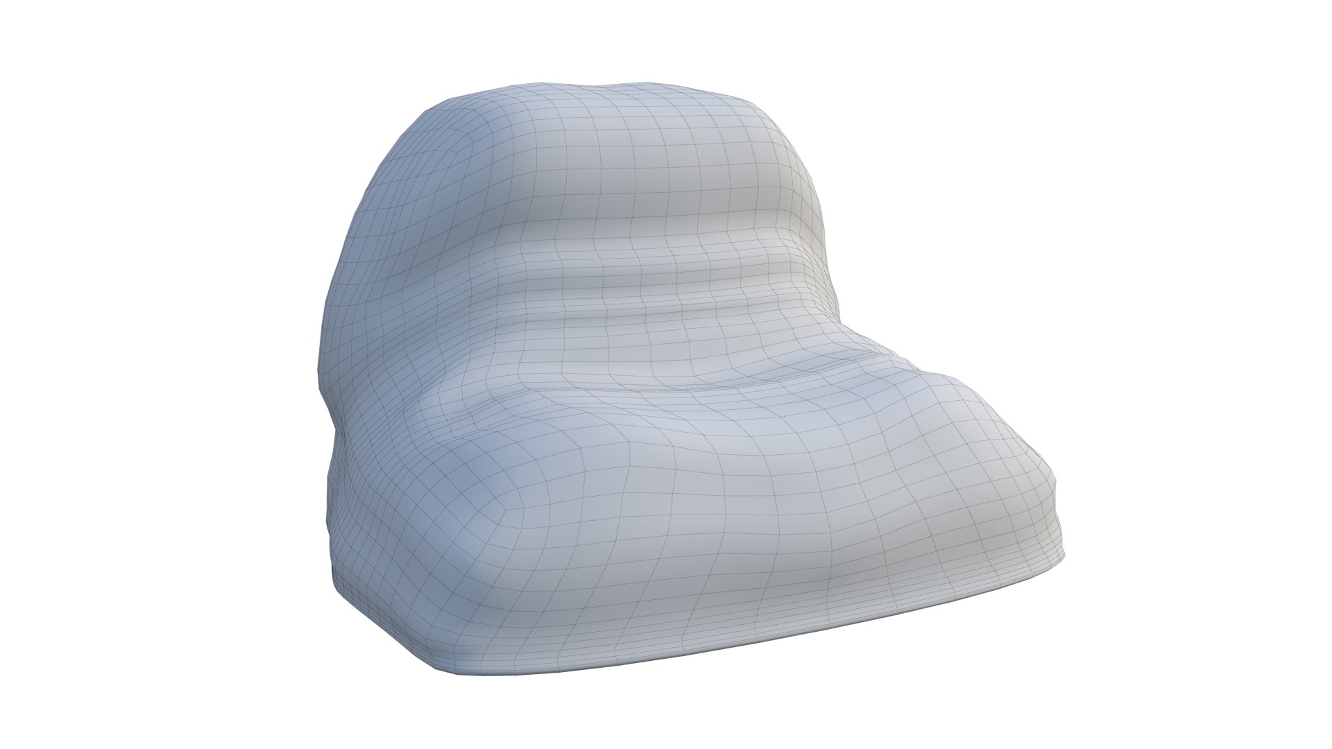 3D puff seat - TurboSquid 1368344