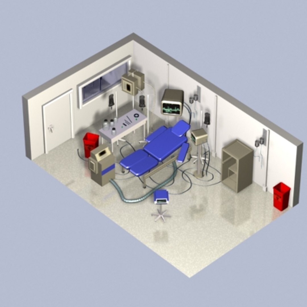 Operating Room 3d Model