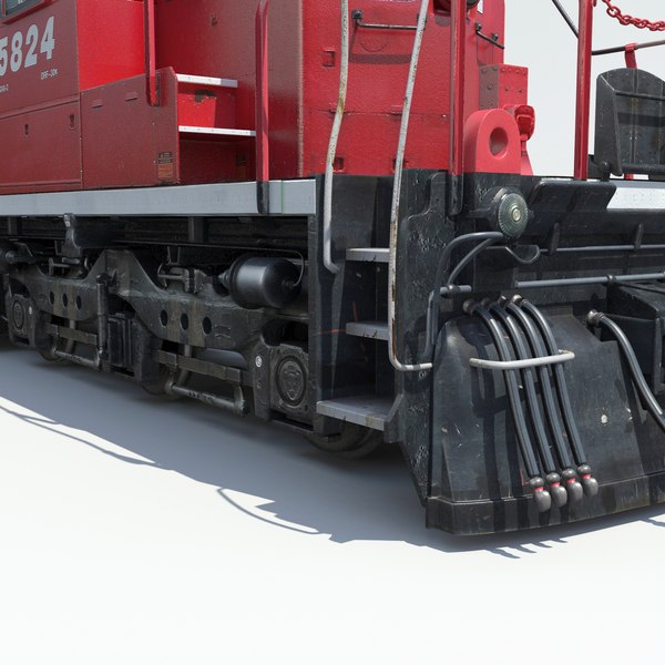 3d max cargo train locomotive cars