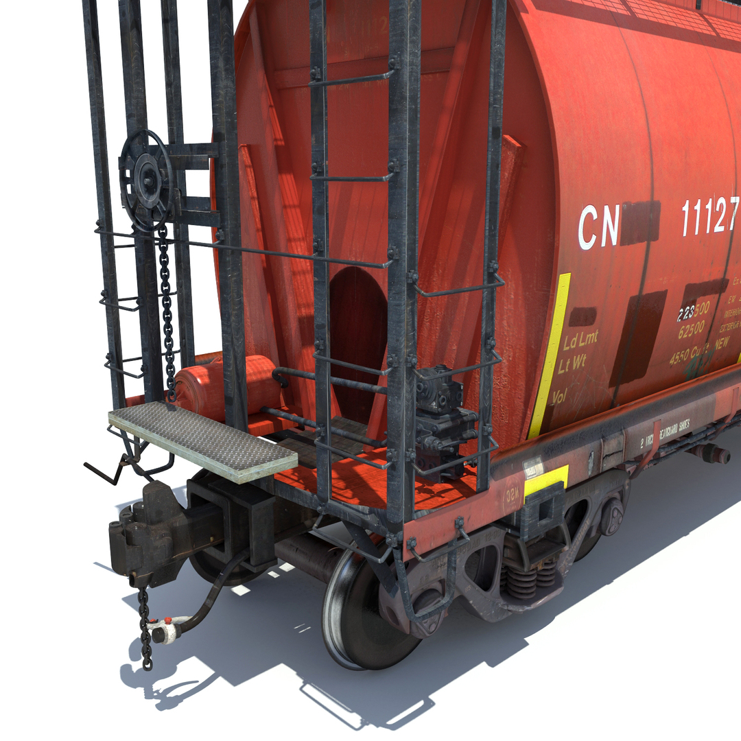 3d max cargo train locomotive cars