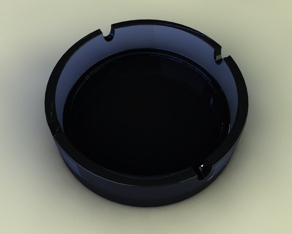 free ashtray ash tray 3d model