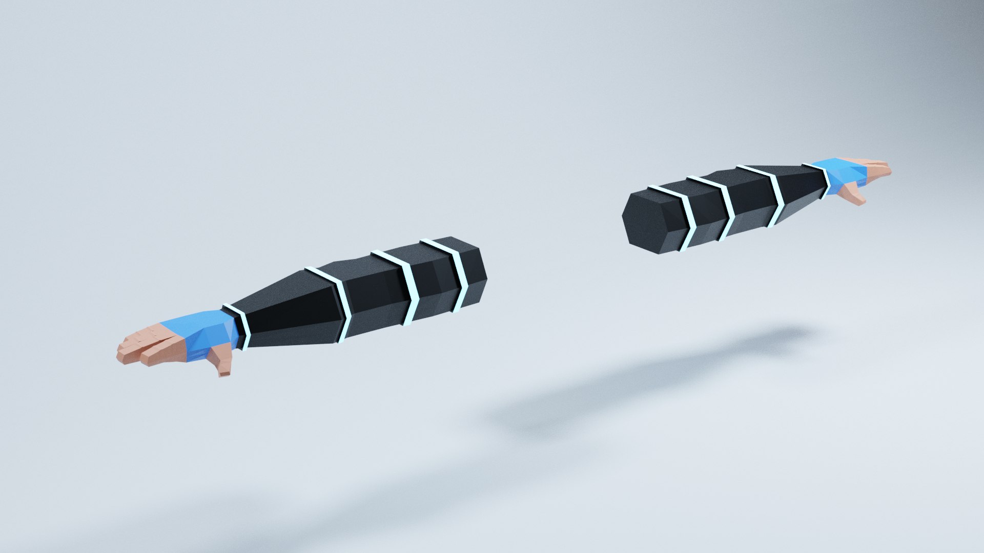 Low Poly Hands 3D Model - TurboSquid 2115935