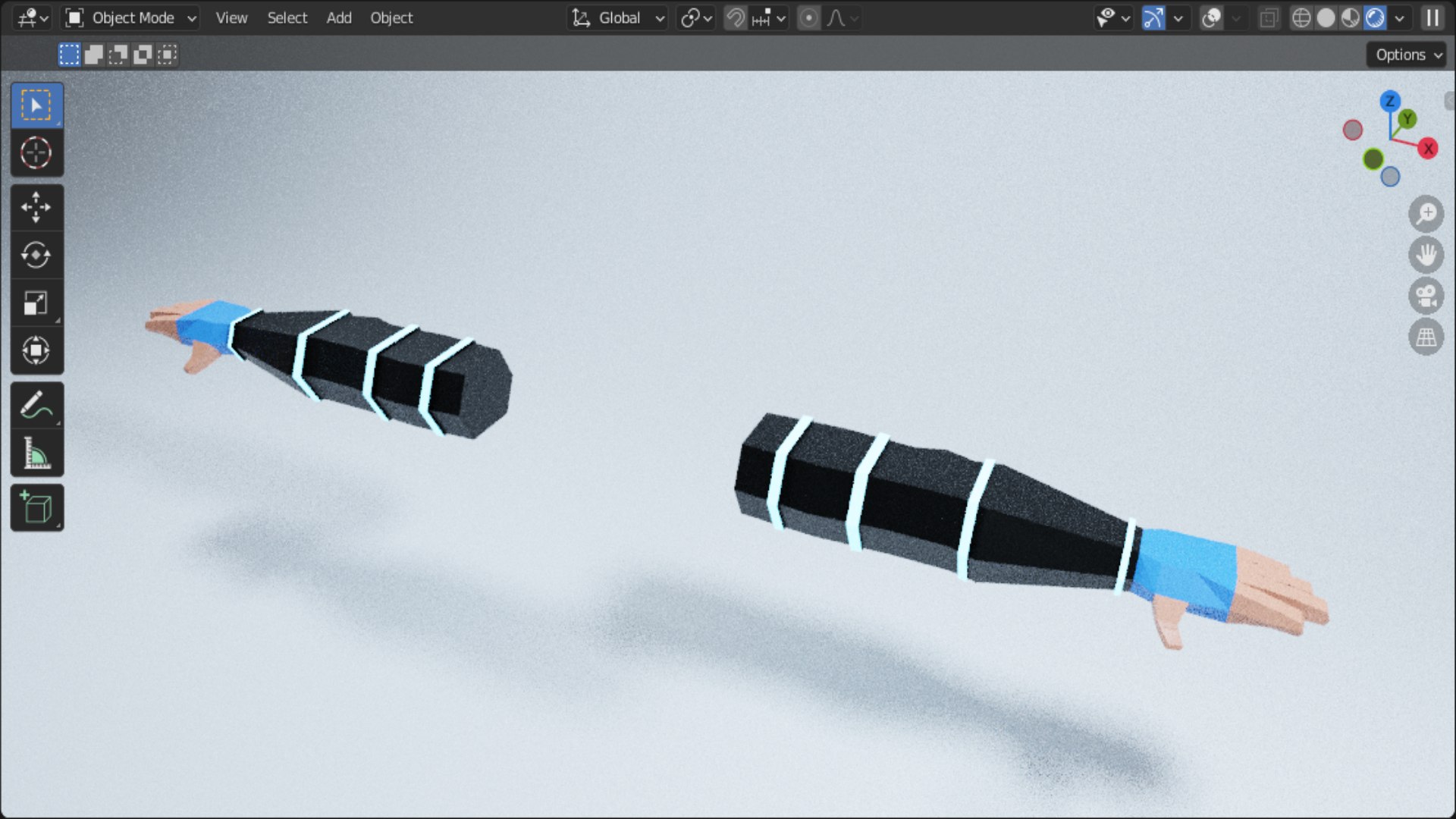 Low Poly Hands 3D Model - TurboSquid 2115935