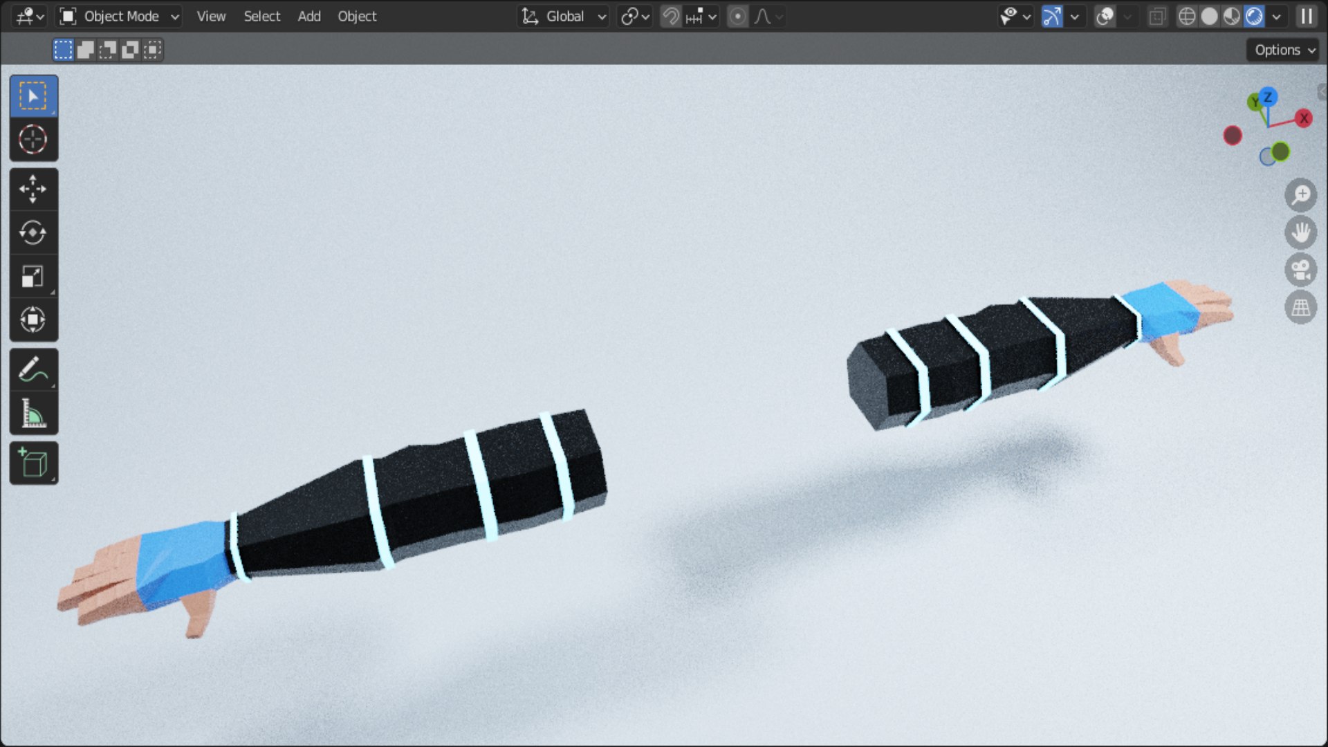 Low Poly Hands 3D Model - TurboSquid 2115935