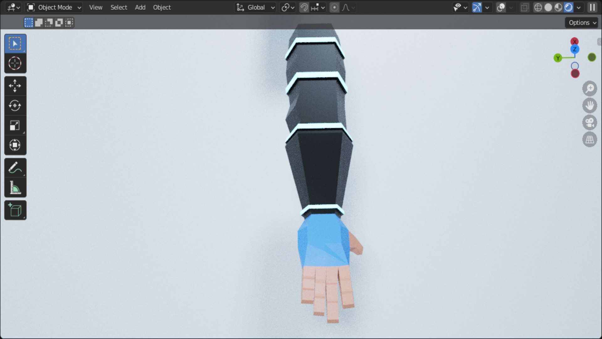 Low Poly Hands 3D Model - TurboSquid 2115935