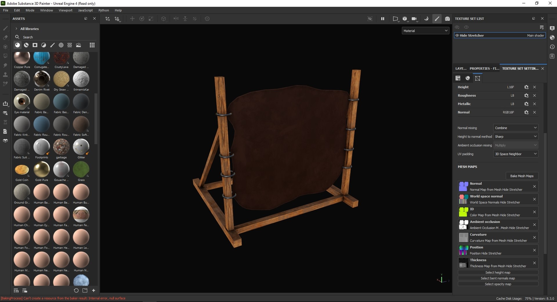 3D Hide Stretcher - TurboSquid 2127763