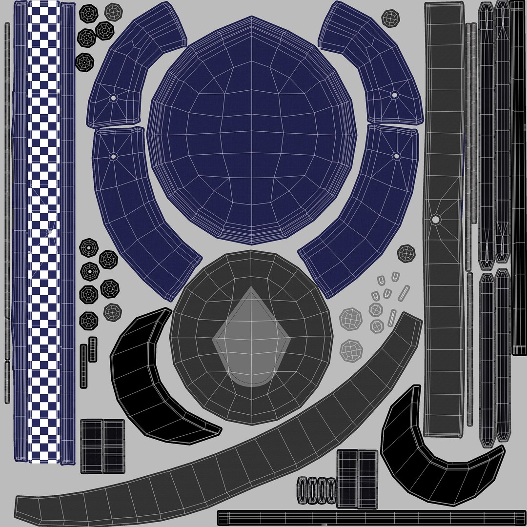 Police Hat 3D Model - TurboSquid 1410791