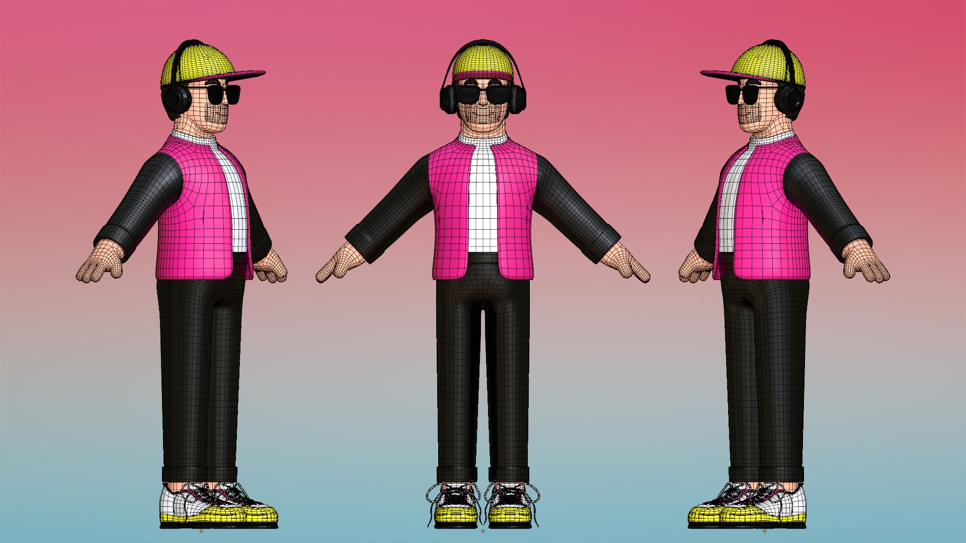 Minimal People Man Character 1003 3D Model - TurboSquid 2101356