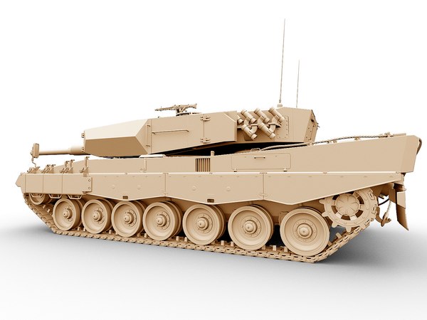 modelo 3d Leopard 2 PL - TurboSquid 1309928