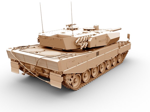 modelo 3d Leopard 2 PL - TurboSquid 1309928