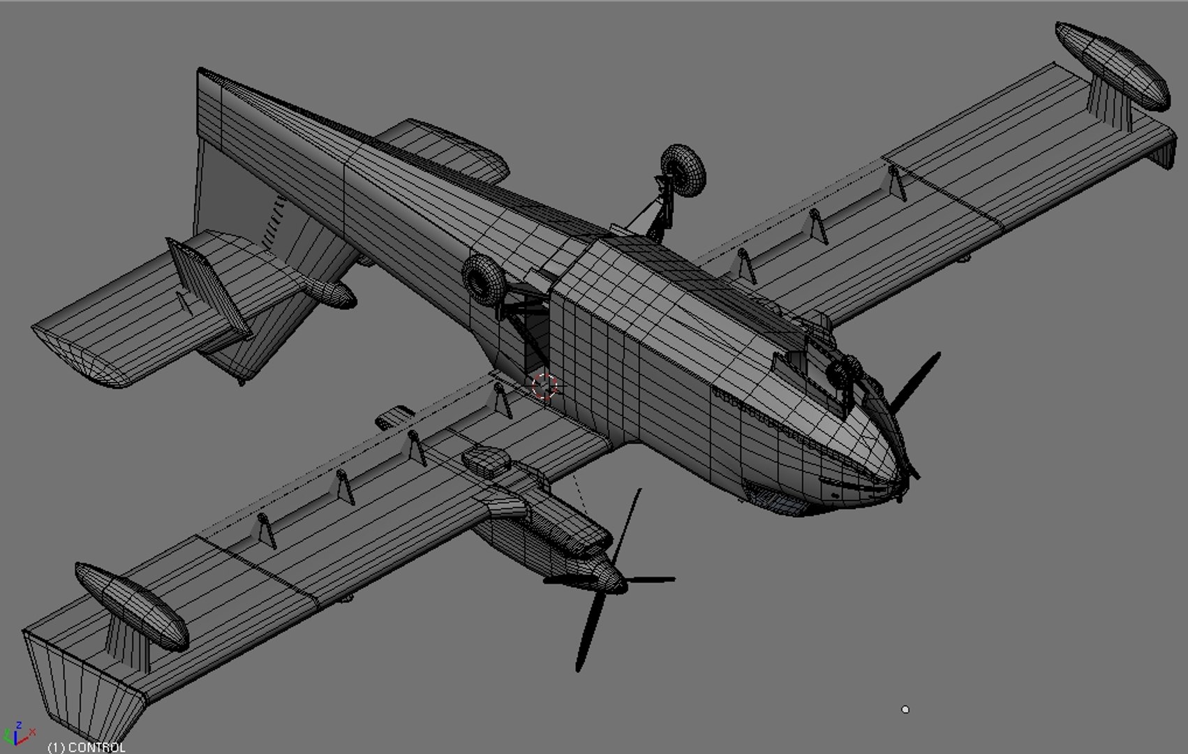 Obj Canadair Cl 415 Maritim