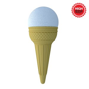 Ice Cream Cone OBJ Models for Download | TurboSquid