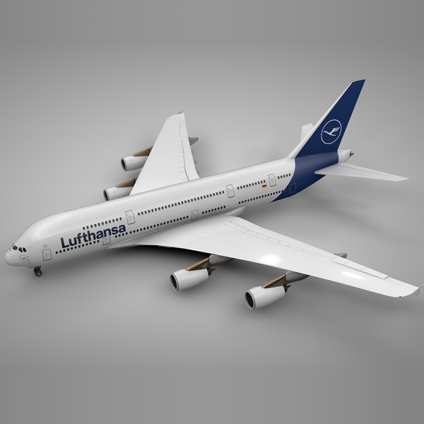 Airbus A380 3D Models for Download | TurboSquid