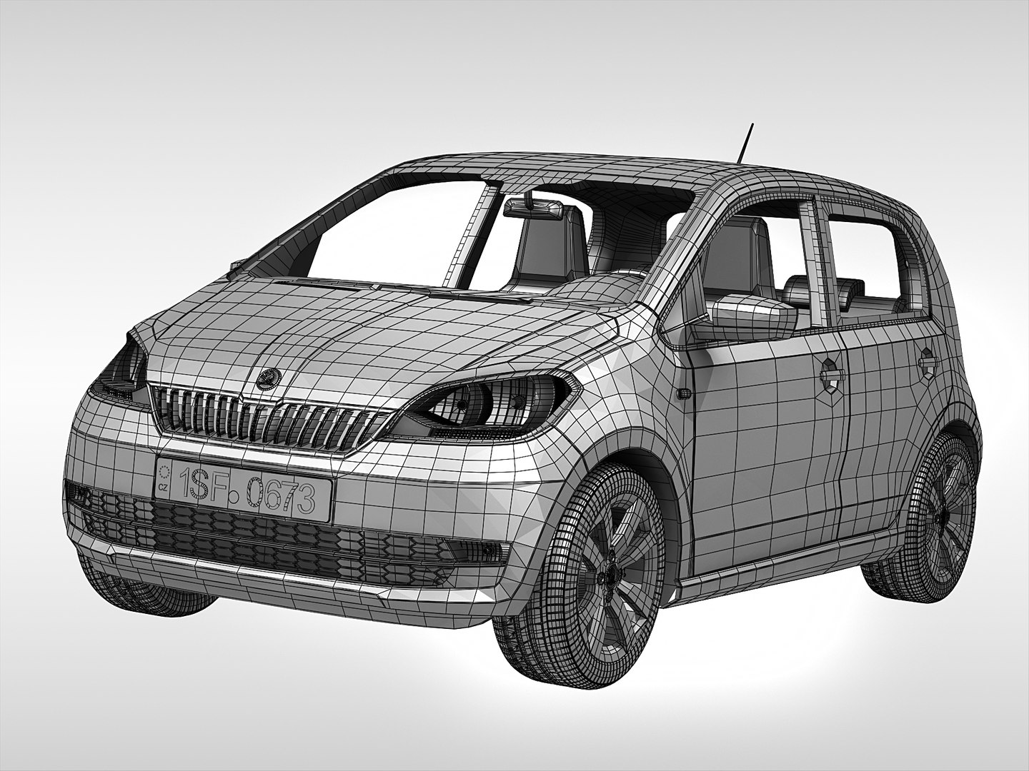 3D Skoda Citigo 2017 - TurboSquid 1229693