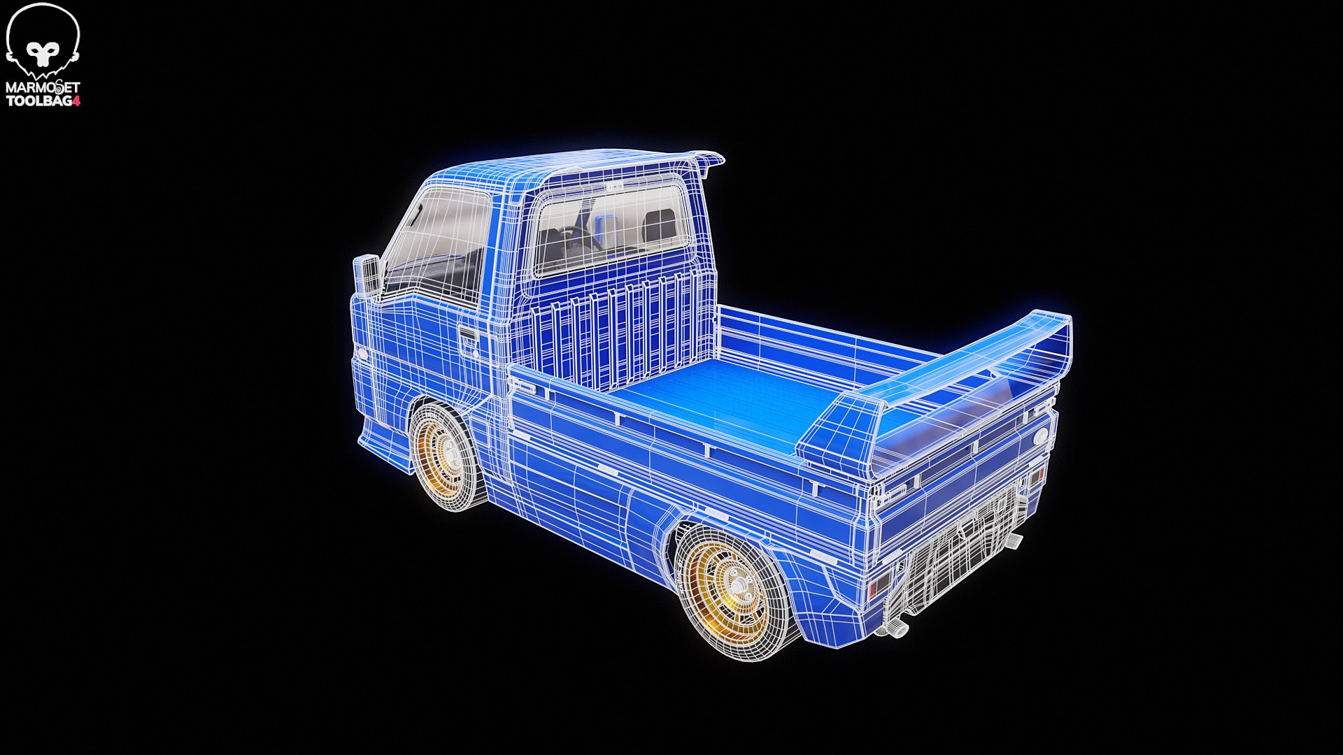 Kei Truck Tuning 3D Model - TurboSquid 2248837