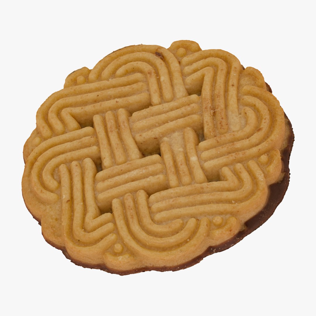 Biscuit chocolate scan 3D - TurboSquid 1683158