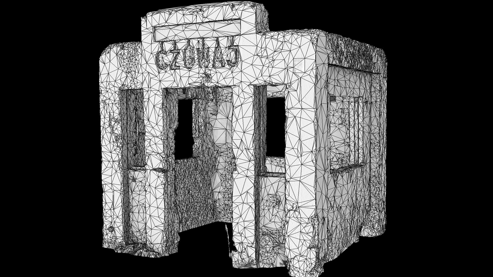 Destroyed Bunker Concrete Guard Box PBR Photogrammetry 3D Model ...