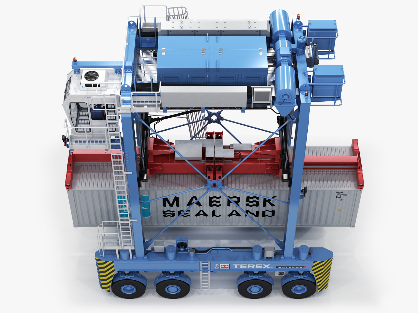 straddle carrier terex noell 3ds