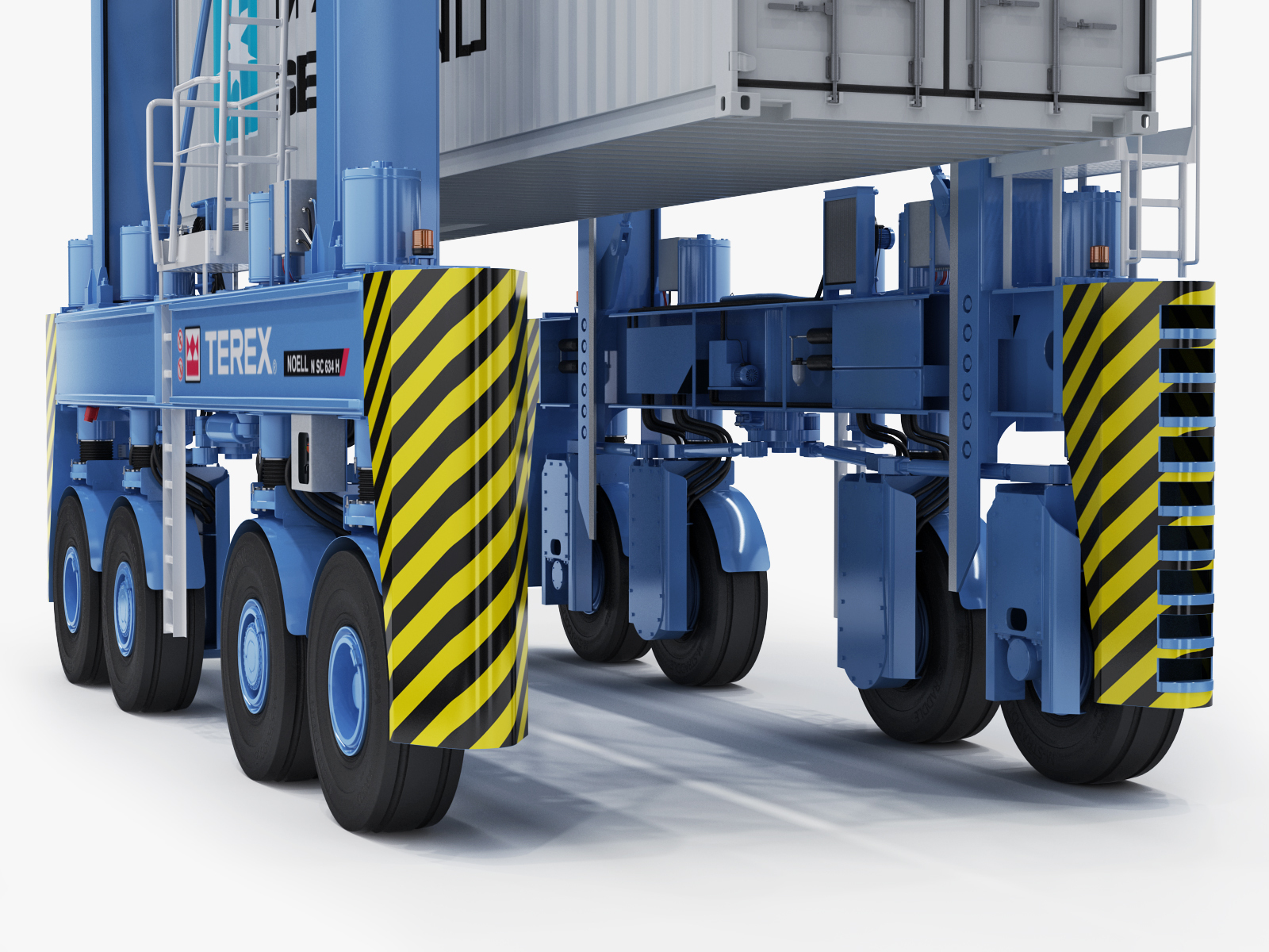 straddle carrier terex noell 3ds