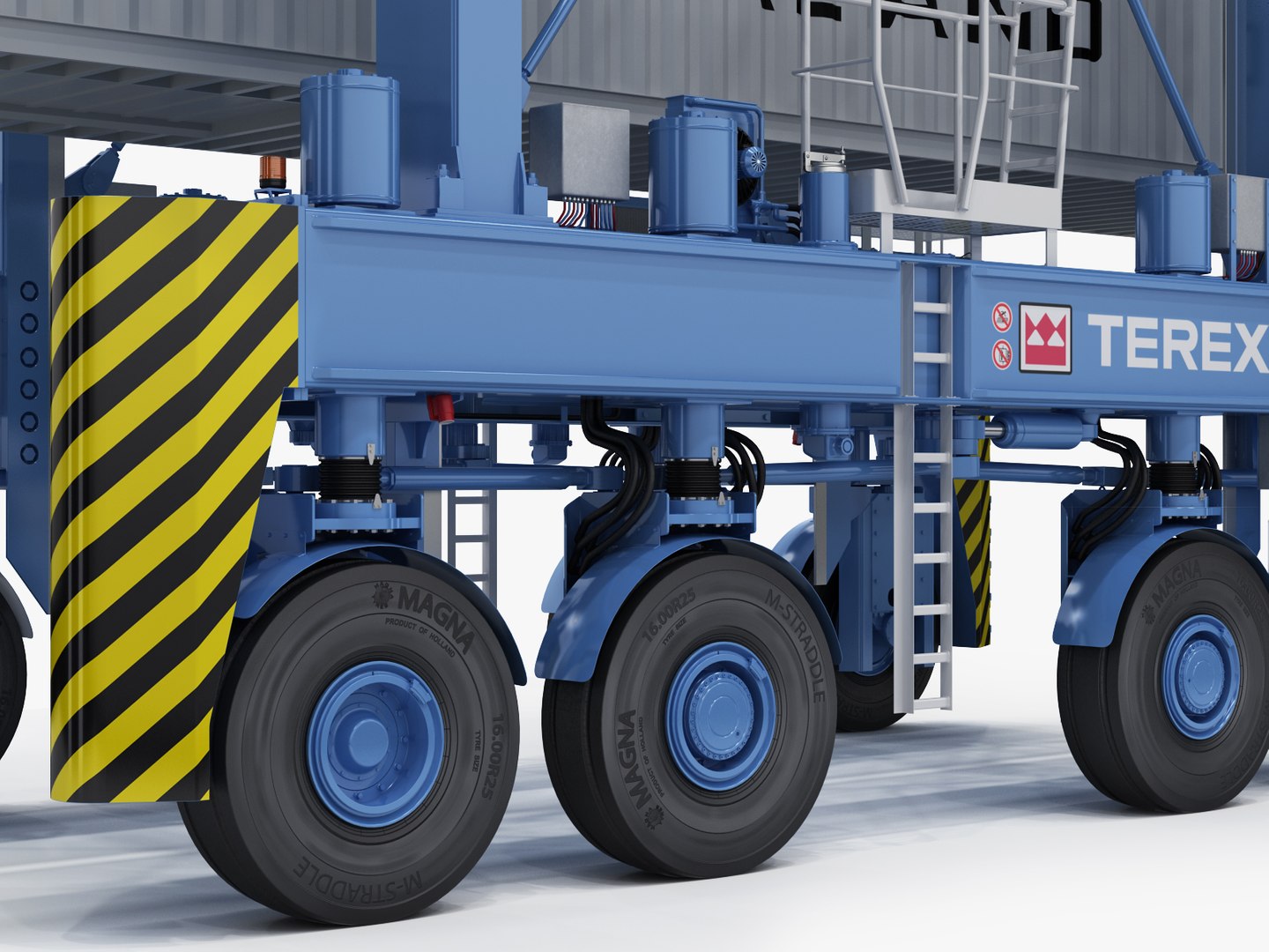 straddle carrier terex noell 3ds