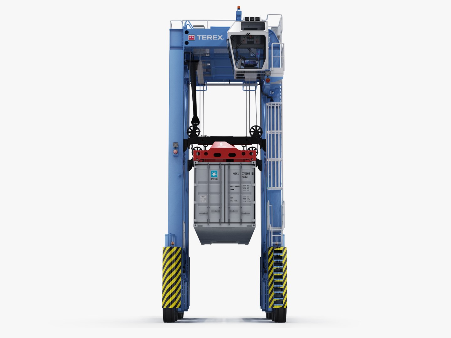 straddle carrier terex noell 3ds