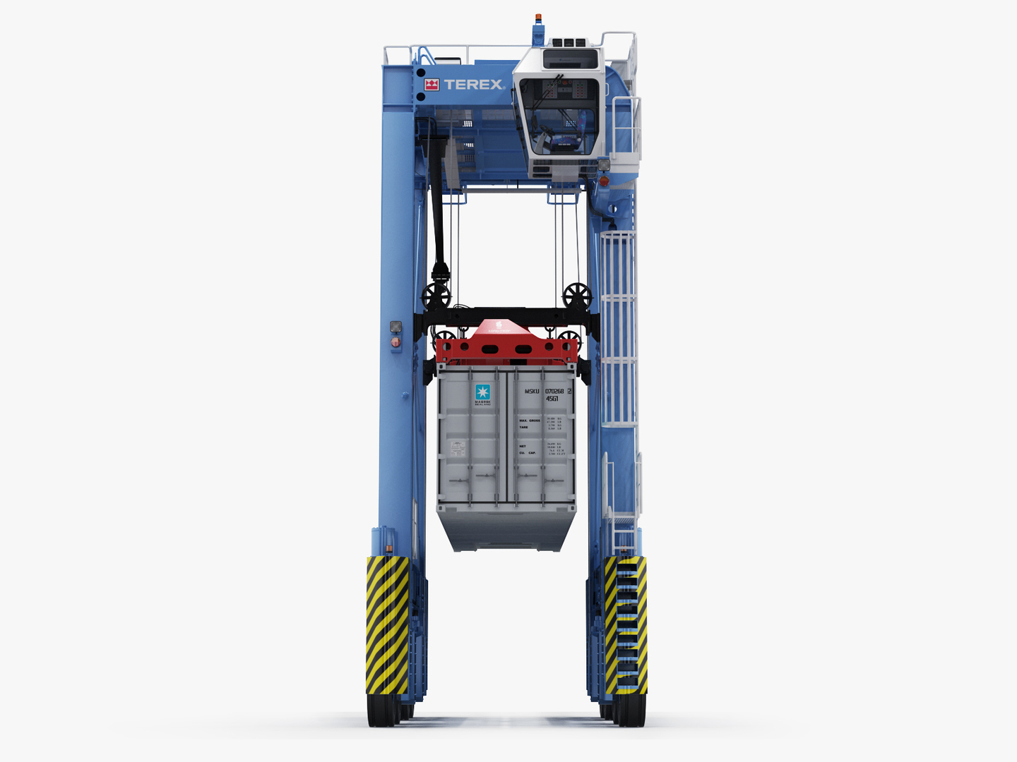 straddle carrier terex noell 3ds