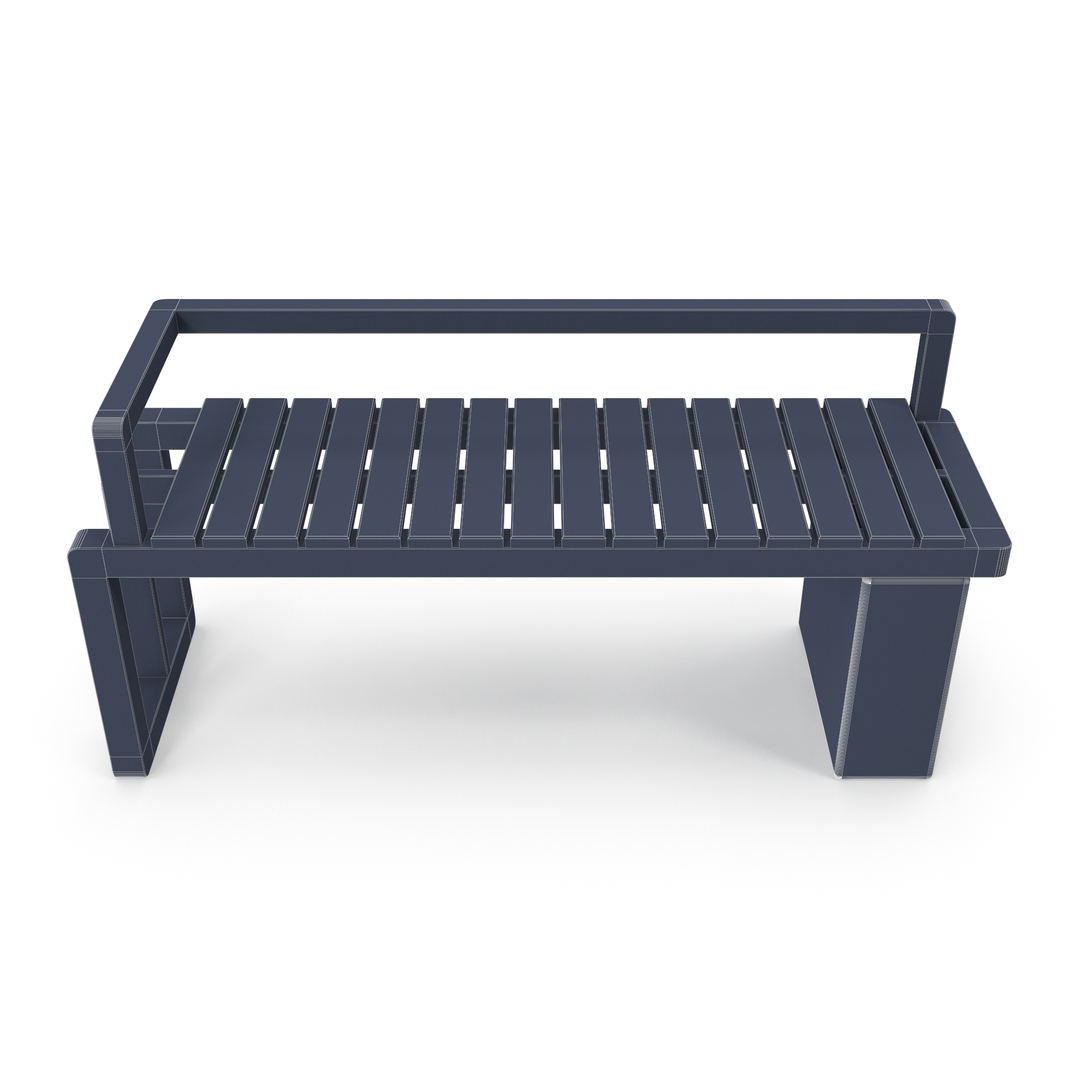 Bench 3D model - TurboSquid 1746166