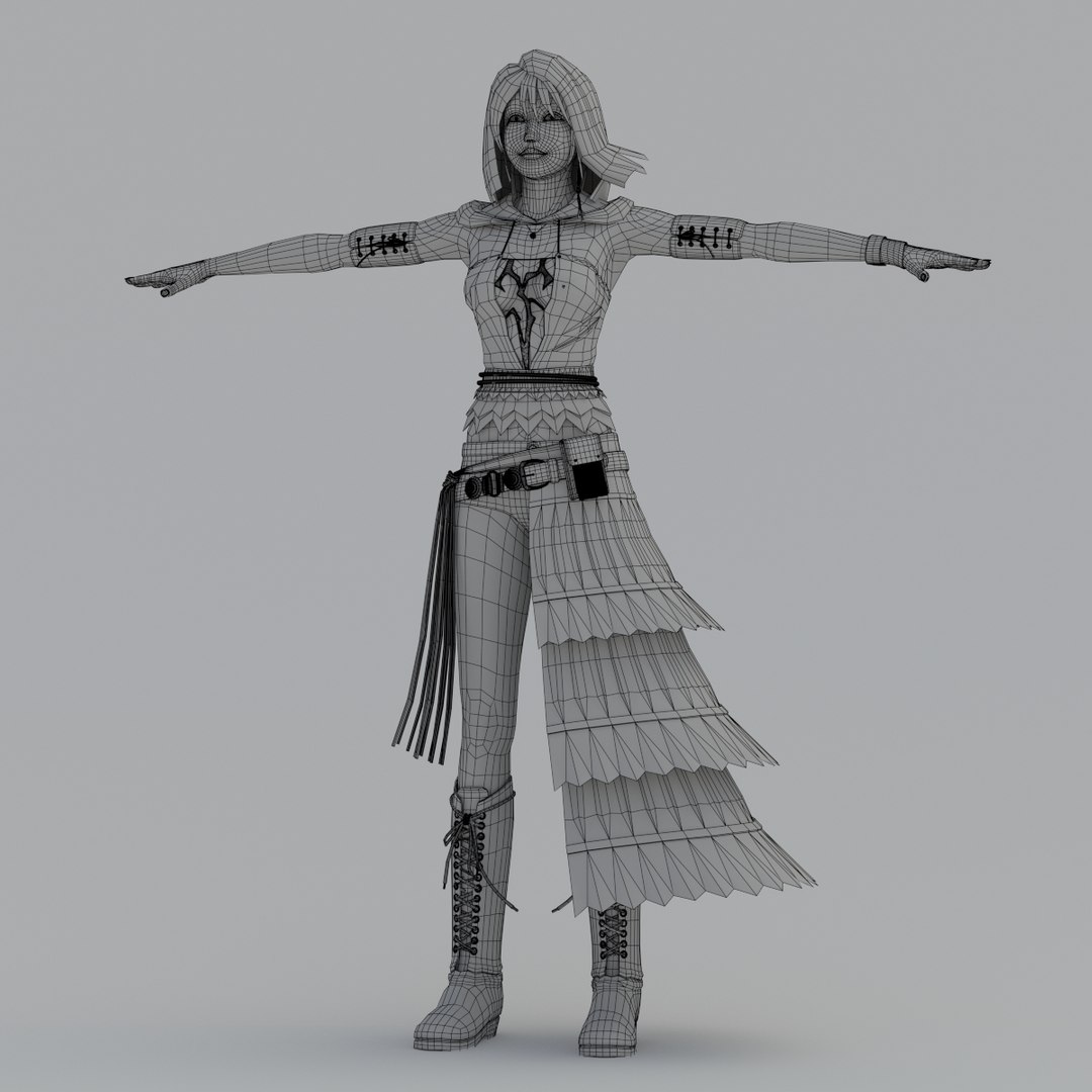 Girls Woman Human 3d Obj