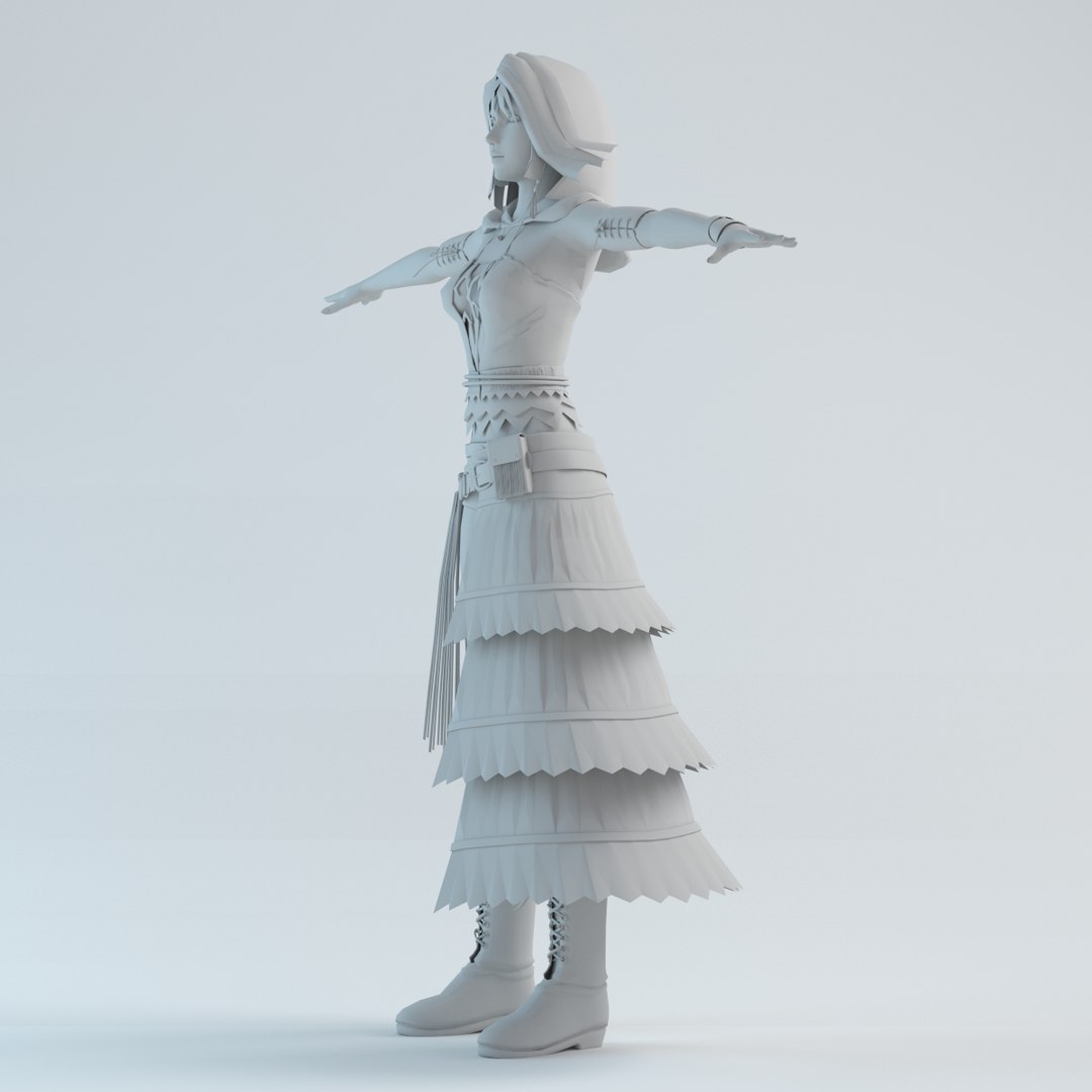 Girls Woman Human 3d Obj