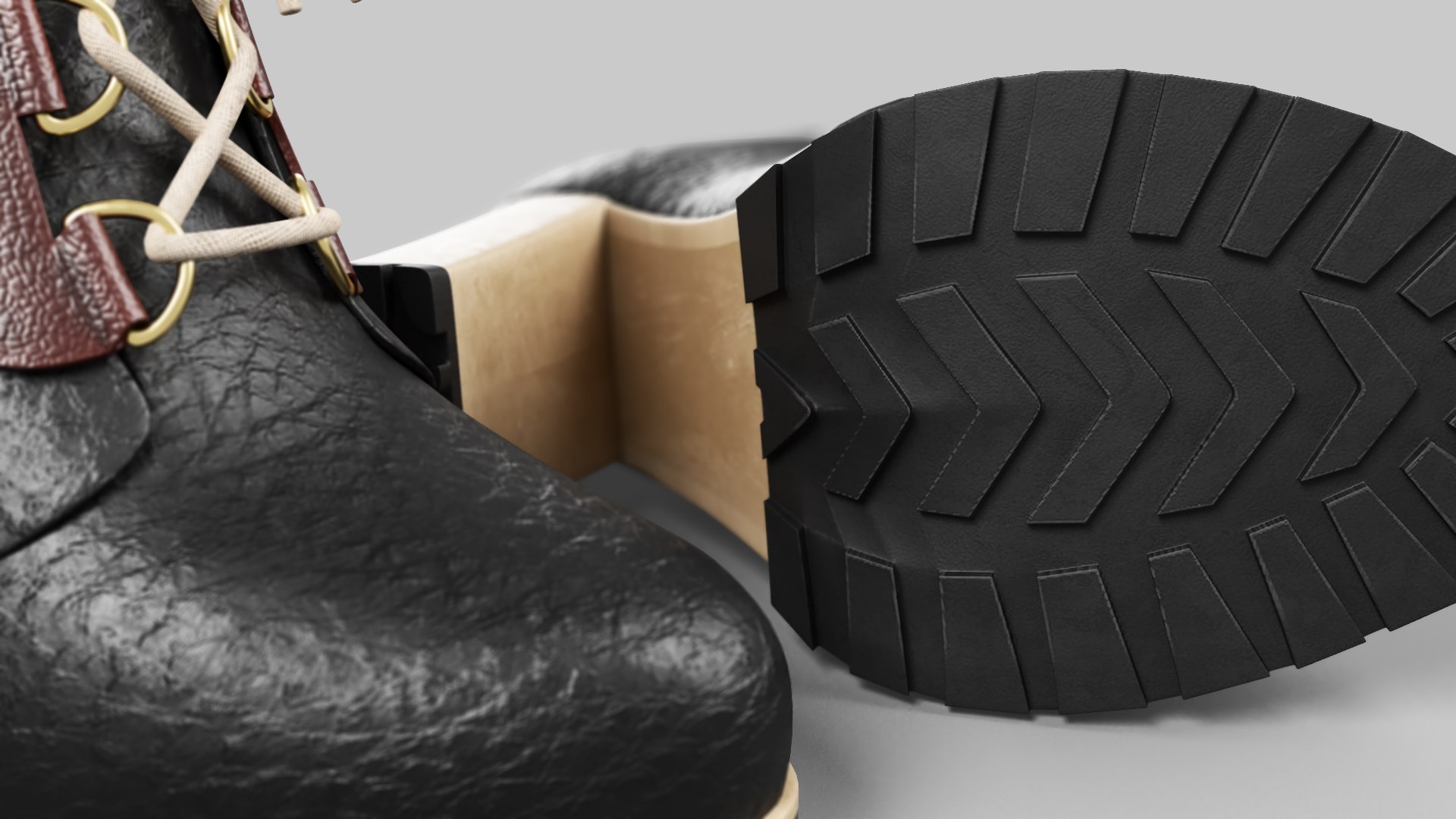 3D Model Boots - TurboSquid 1481496