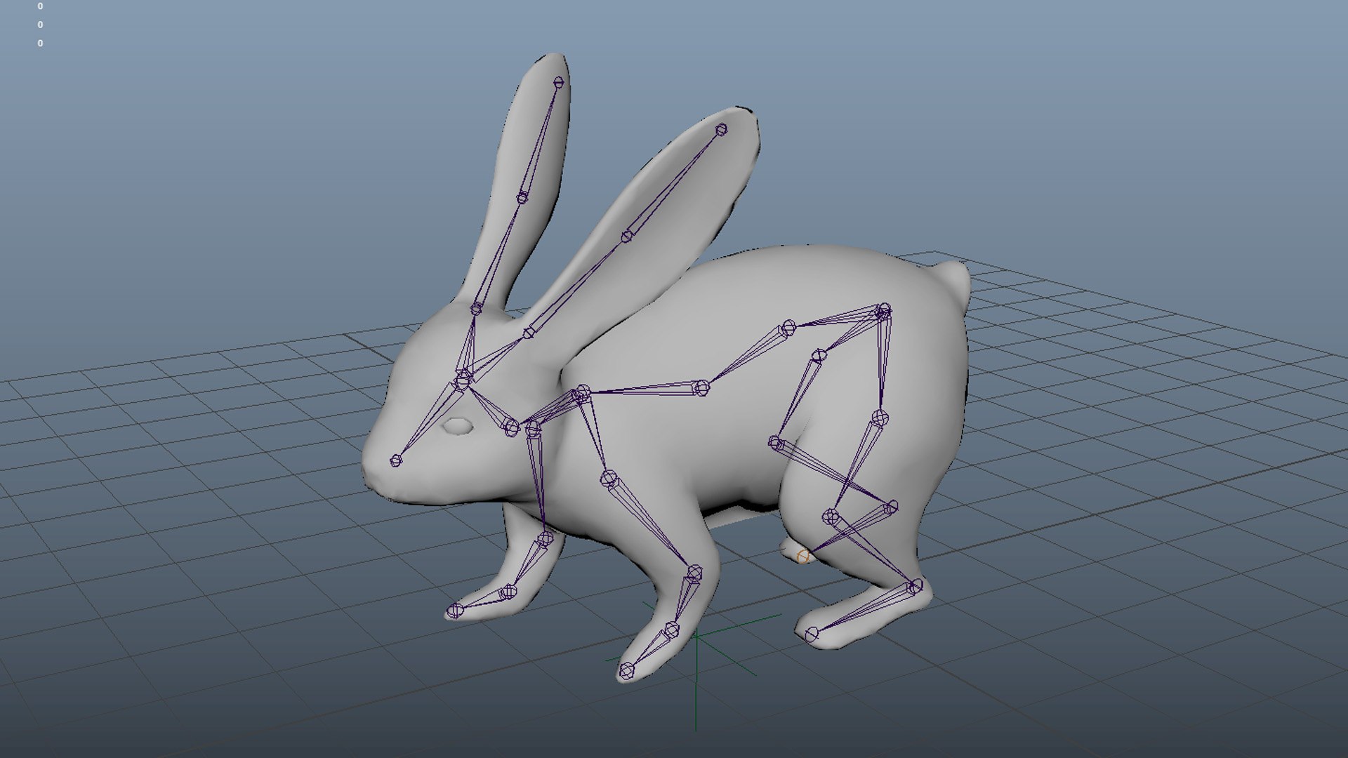 3D White Rabbit Model - TurboSquid 1602082