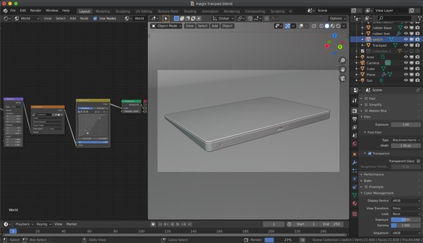 3D apple magic trackpad model - TurboSquid 1528669