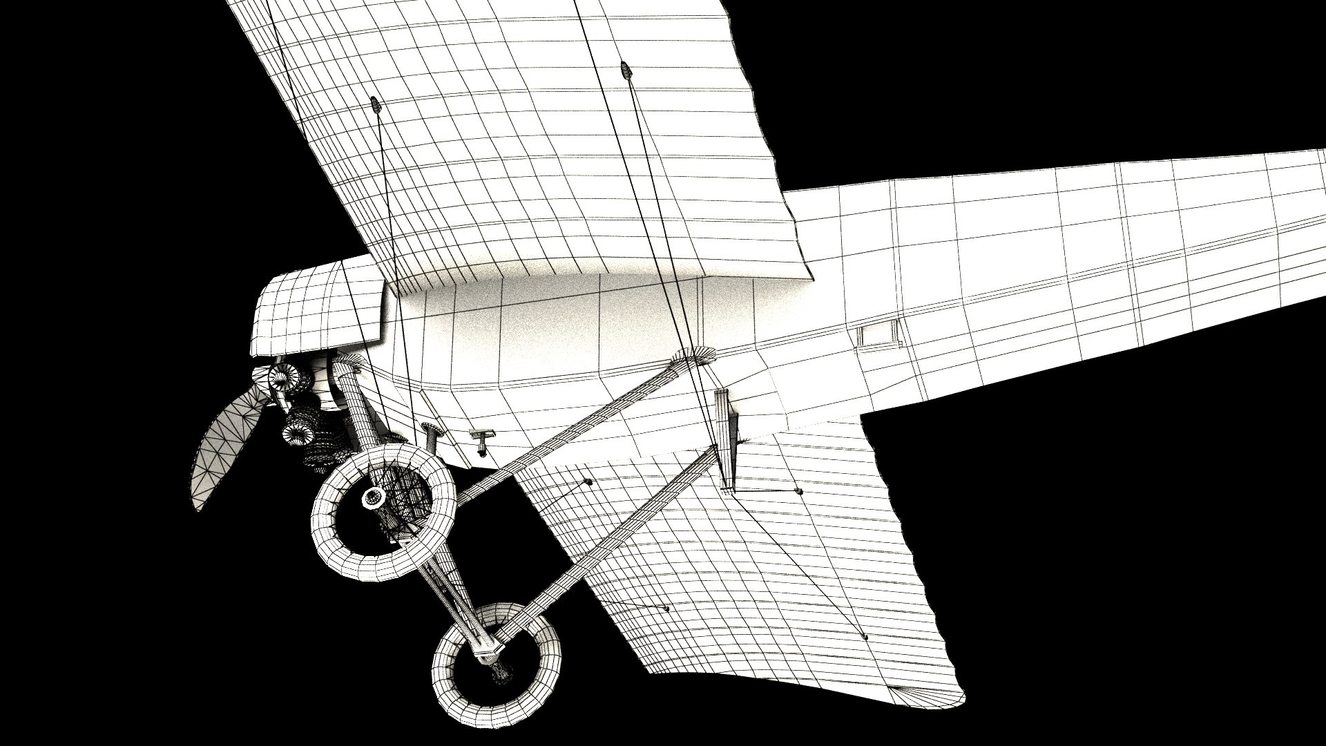 3d Airplane Moran G Model