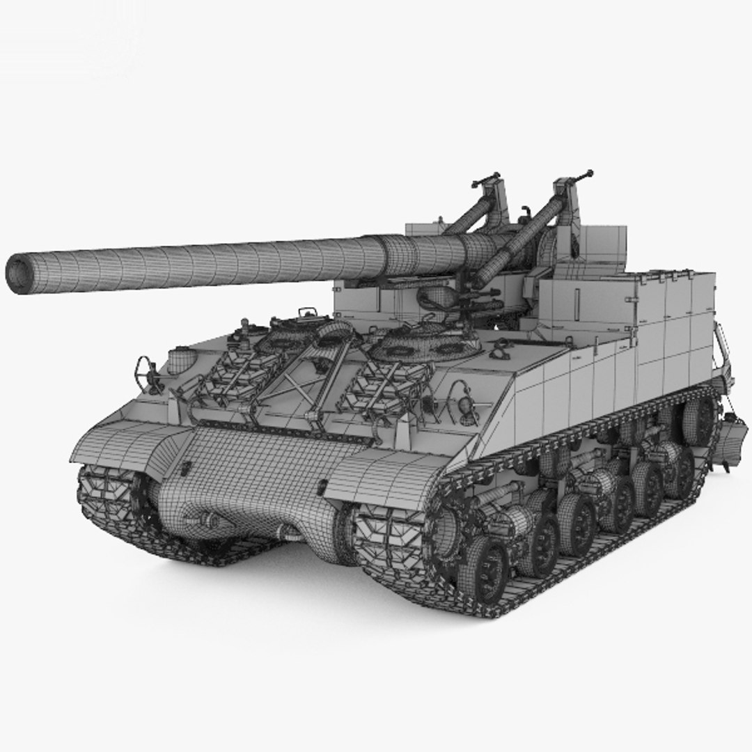 3D M40 Gun Motor Model - TurboSquid 1541046