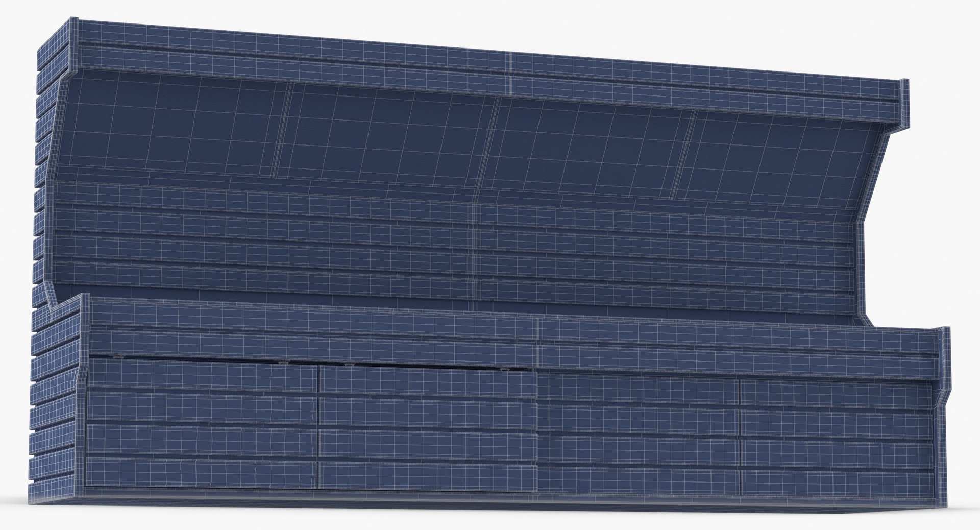 Wooden Grocery Unit Fruits 3D - TurboSquid 1652241