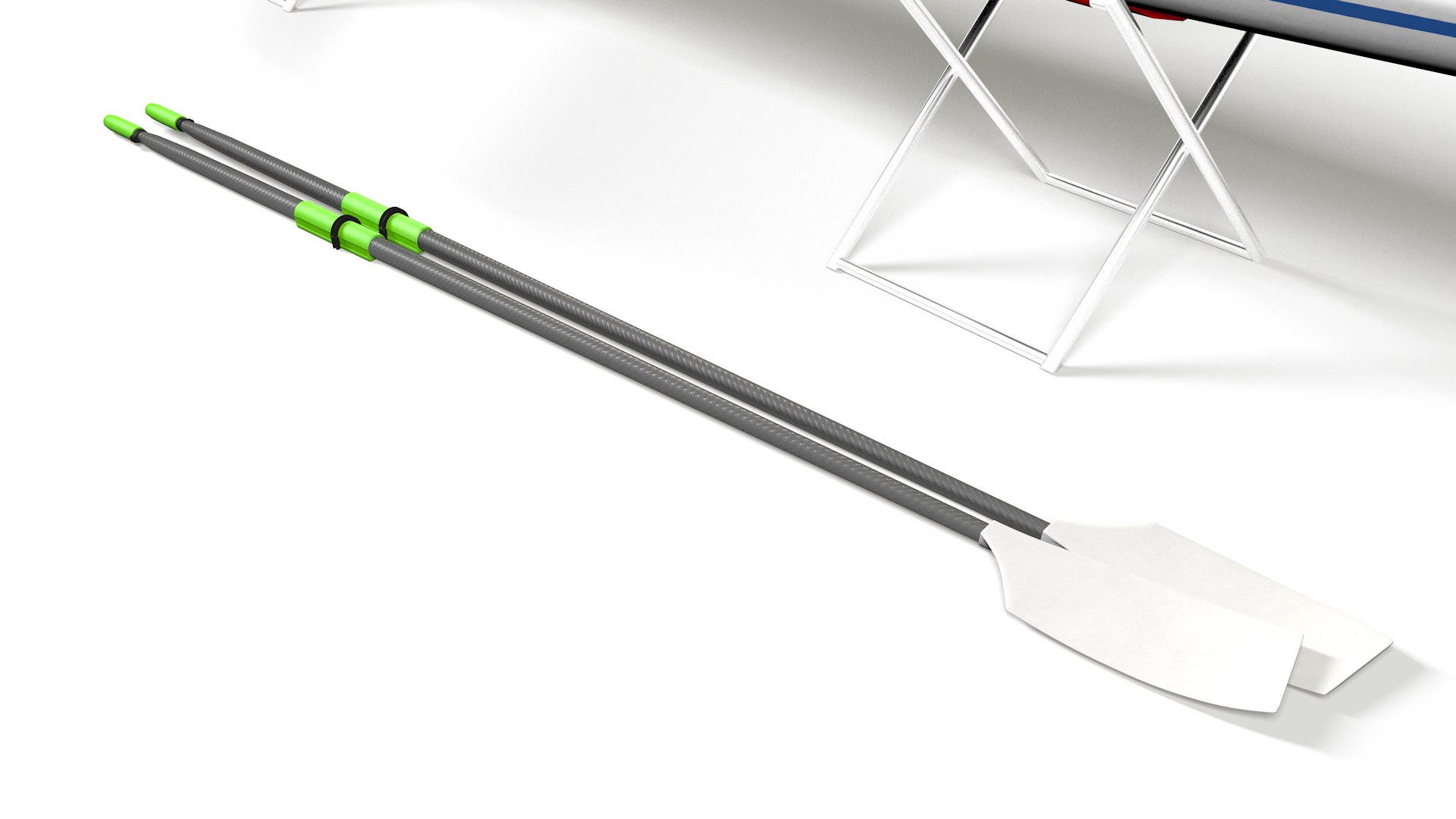 3D Single Scull Rowing Boat - TurboSquid 1873990