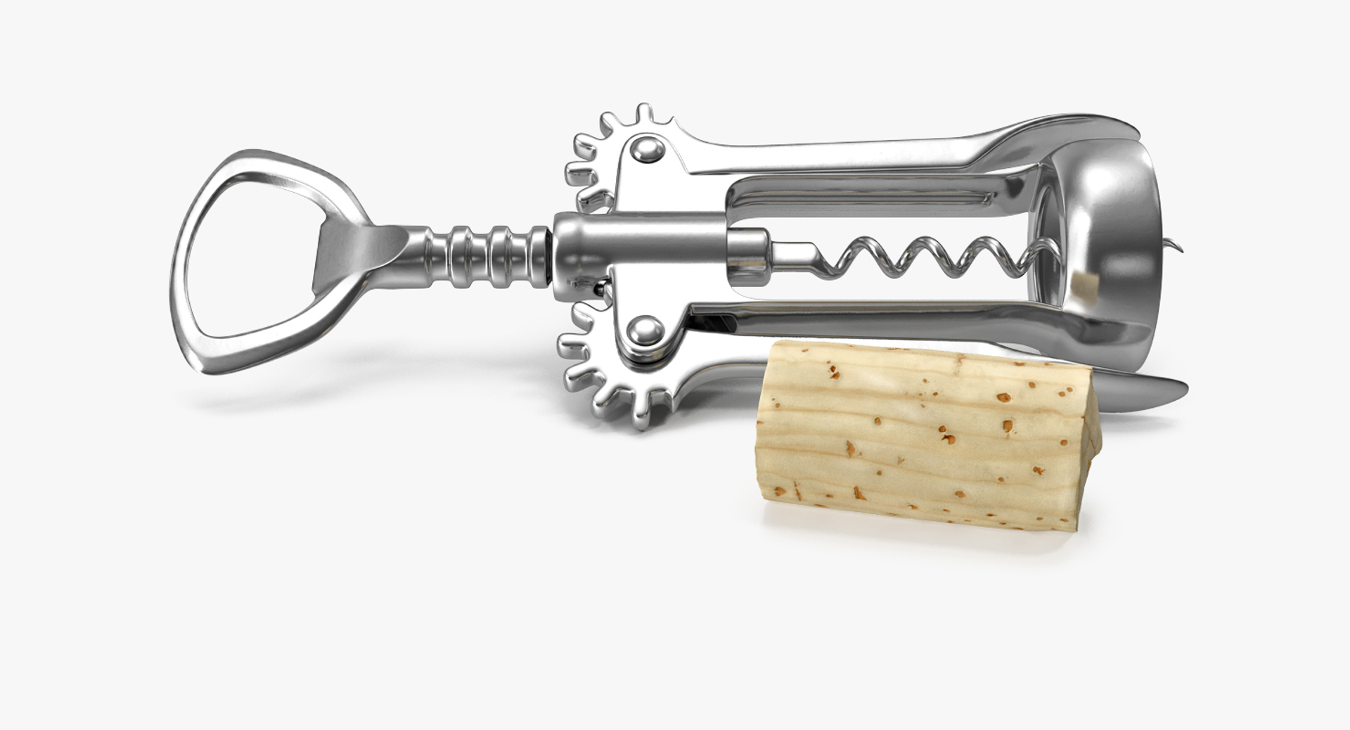 3D Wing Corkscrew Cork - TurboSquid 1225712
