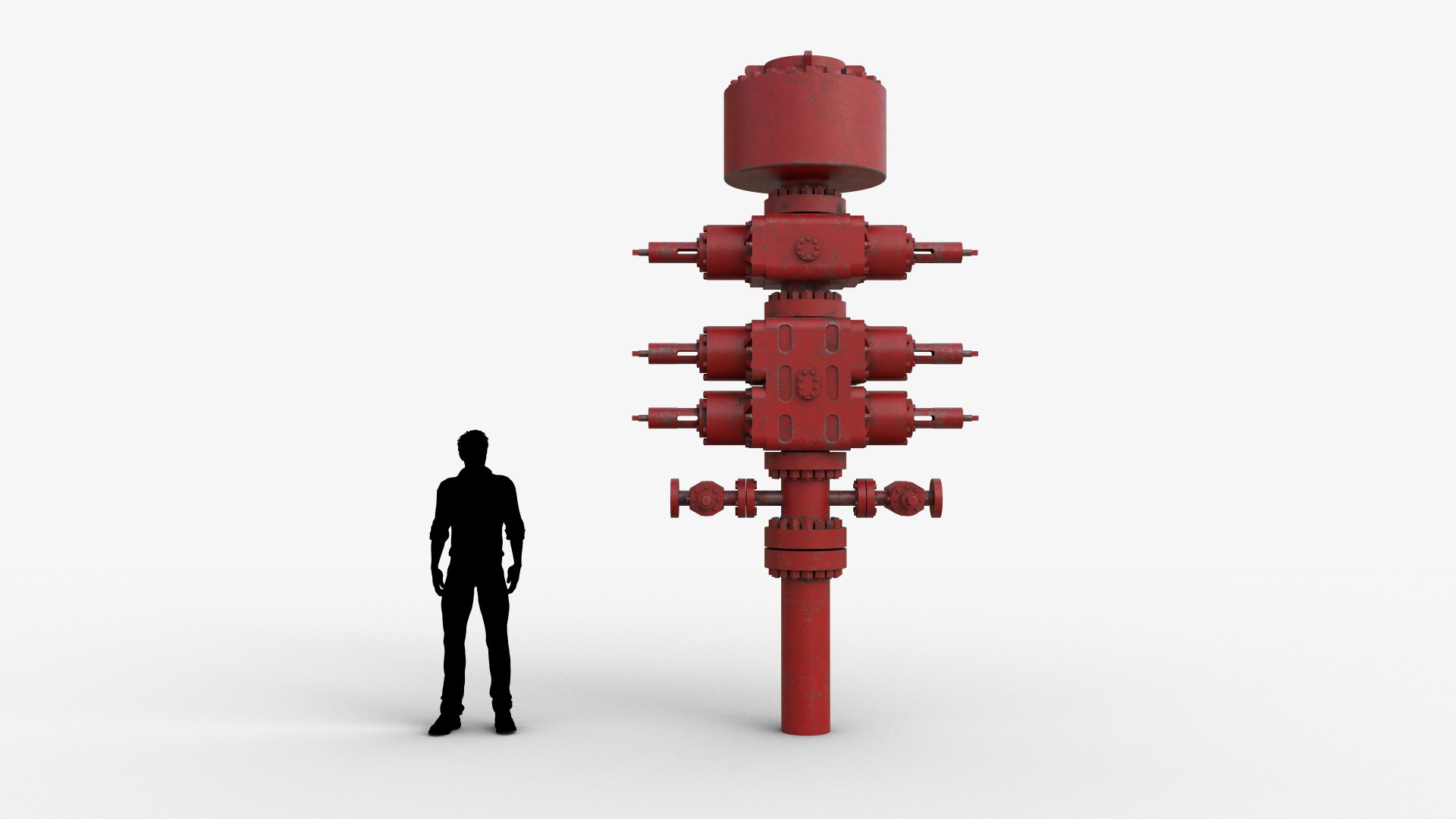 3D Model Oil Equipment - Drilling WellHead 3D Model - TurboSquid 2092135