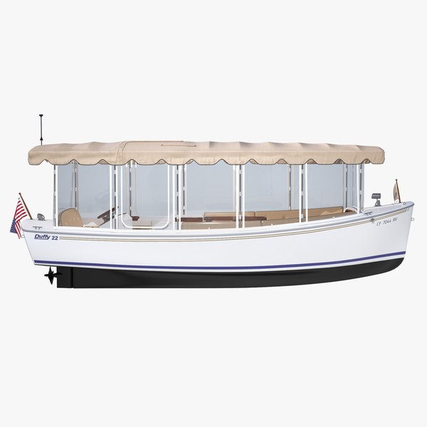 3D duffy 22 bay island model - TurboSquid 1529064