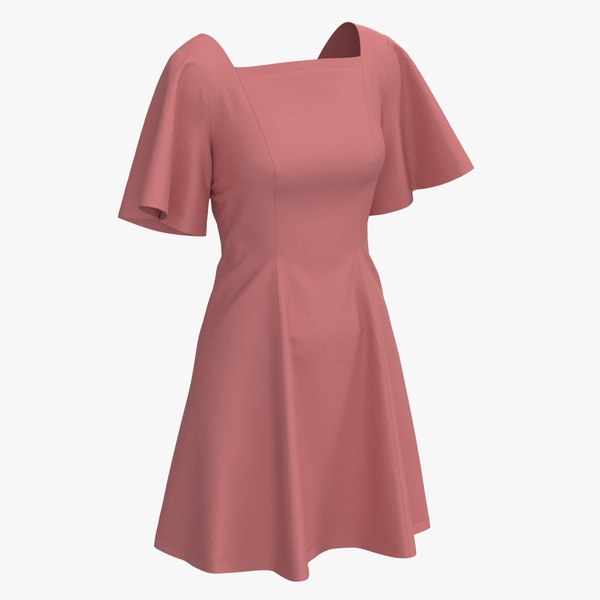 modèle 3D de Robe trapèze - TurboSquid 1907483