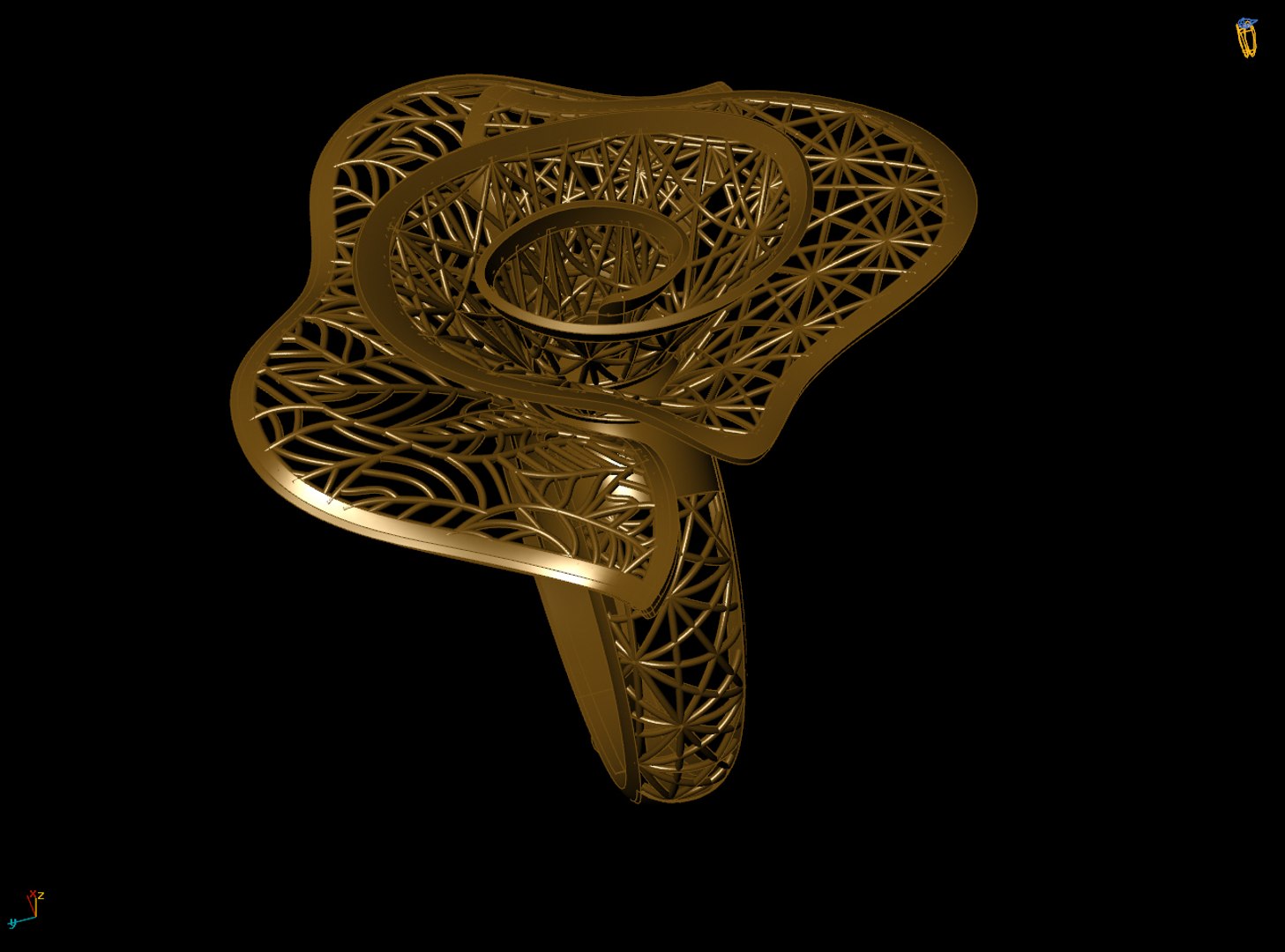 Gold 3D Model - TurboSquid 1696779