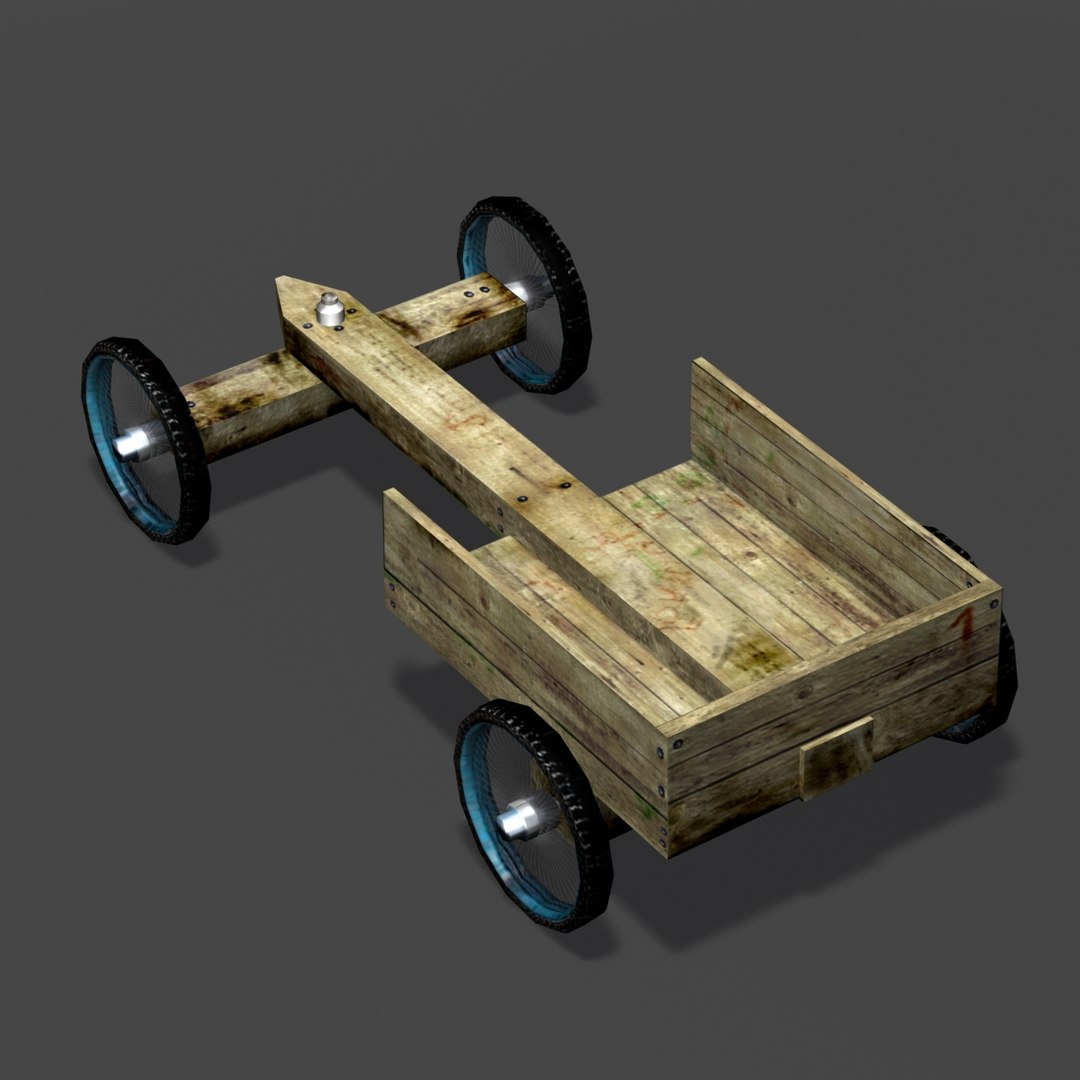 Car Cart 3d Model