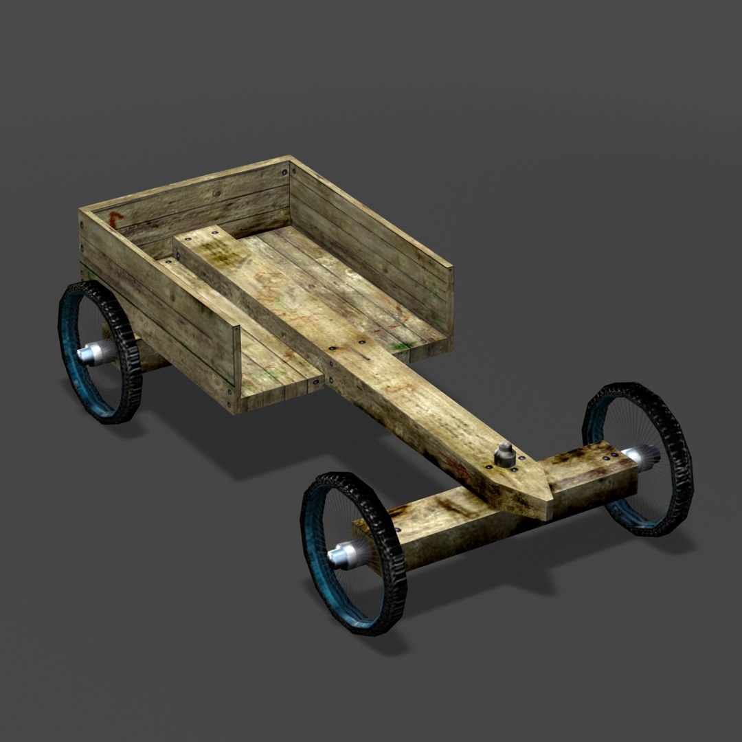 Car Cart 3d Model