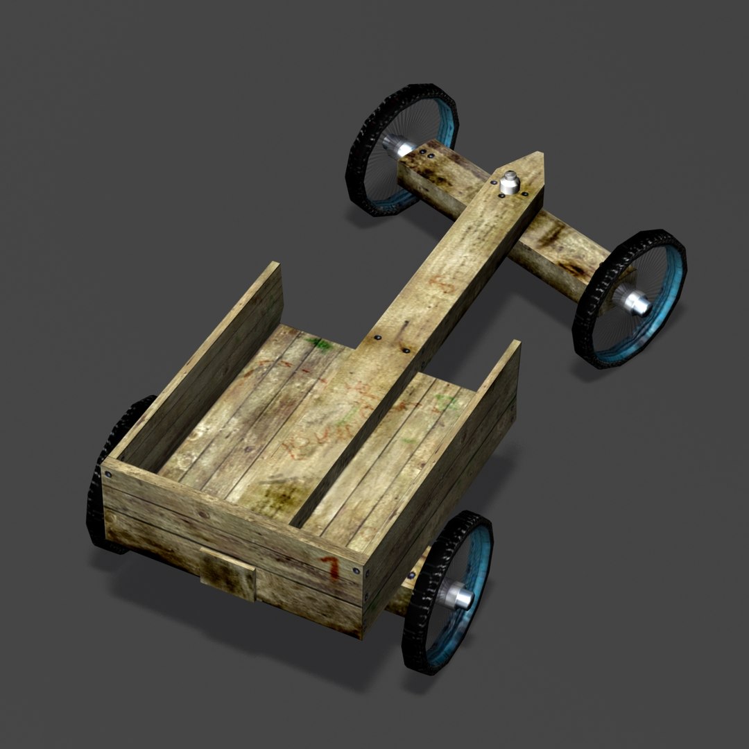 Car Cart 3d Model