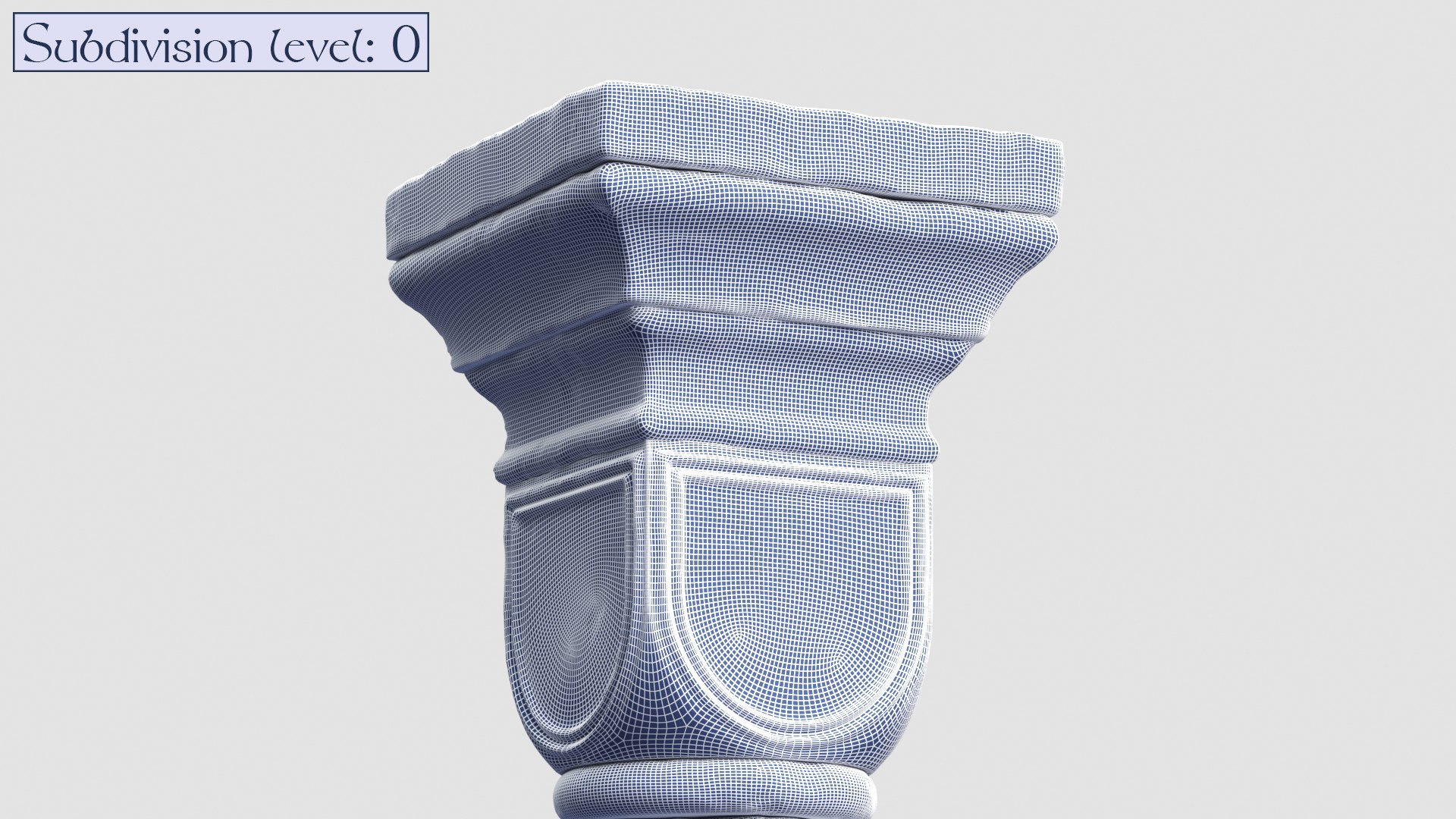 3D Limestone Twisted Column Model - TurboSquid 2026634