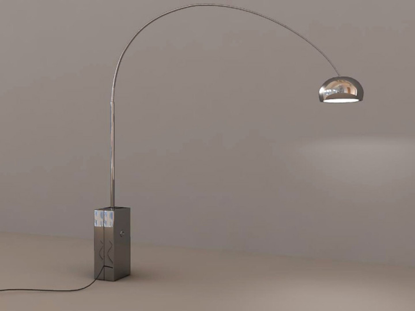 3d model stand light