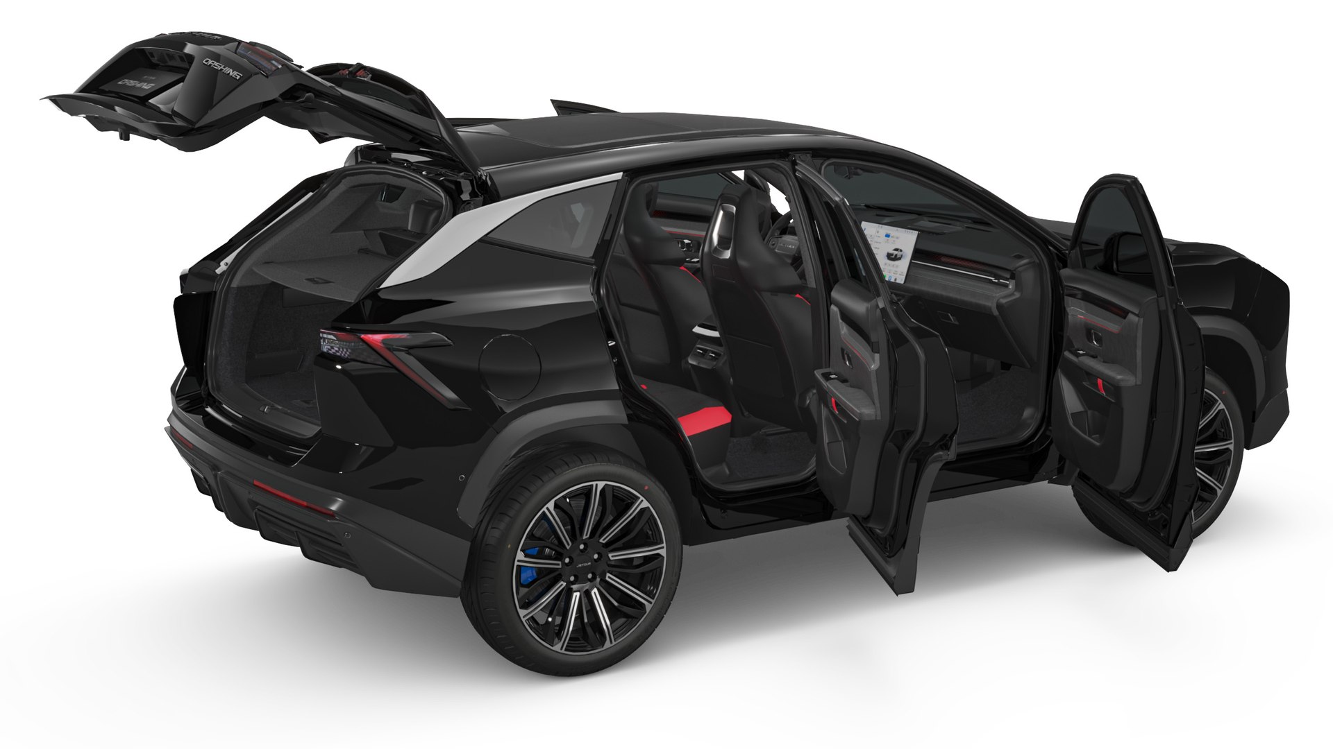 2025 Jetour Dashing With Interior 3D Model - TurboSquid 2308641