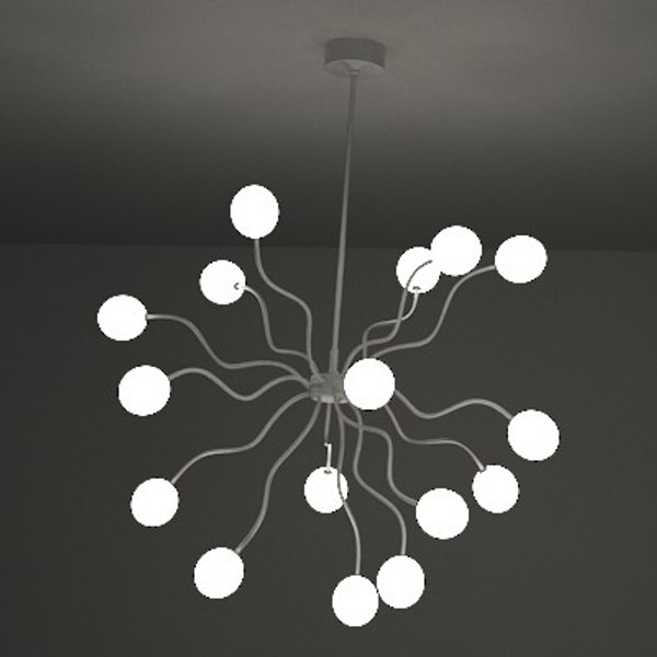 3d model lights ceiling