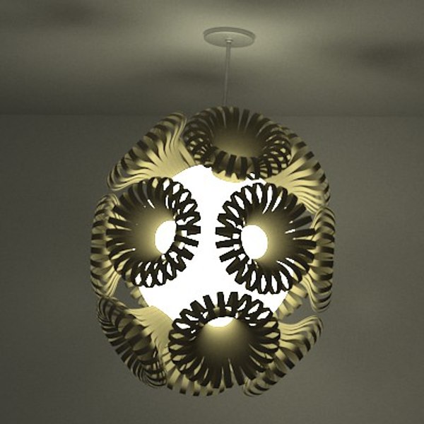 3d model lights ceiling